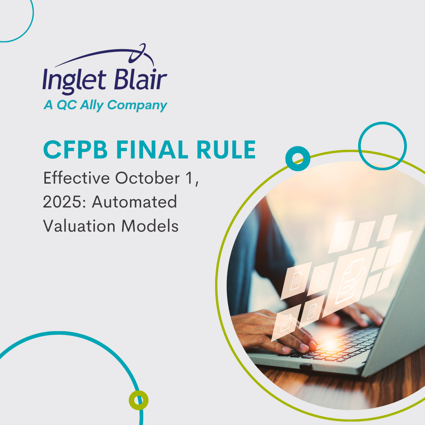 CFPB’s New AVM Rule: What Every Lender Should Know - Inglet Blair